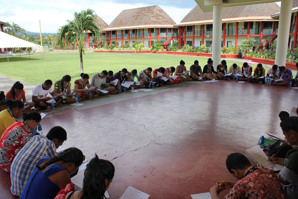 Around the world, young people come together to talk about community ...